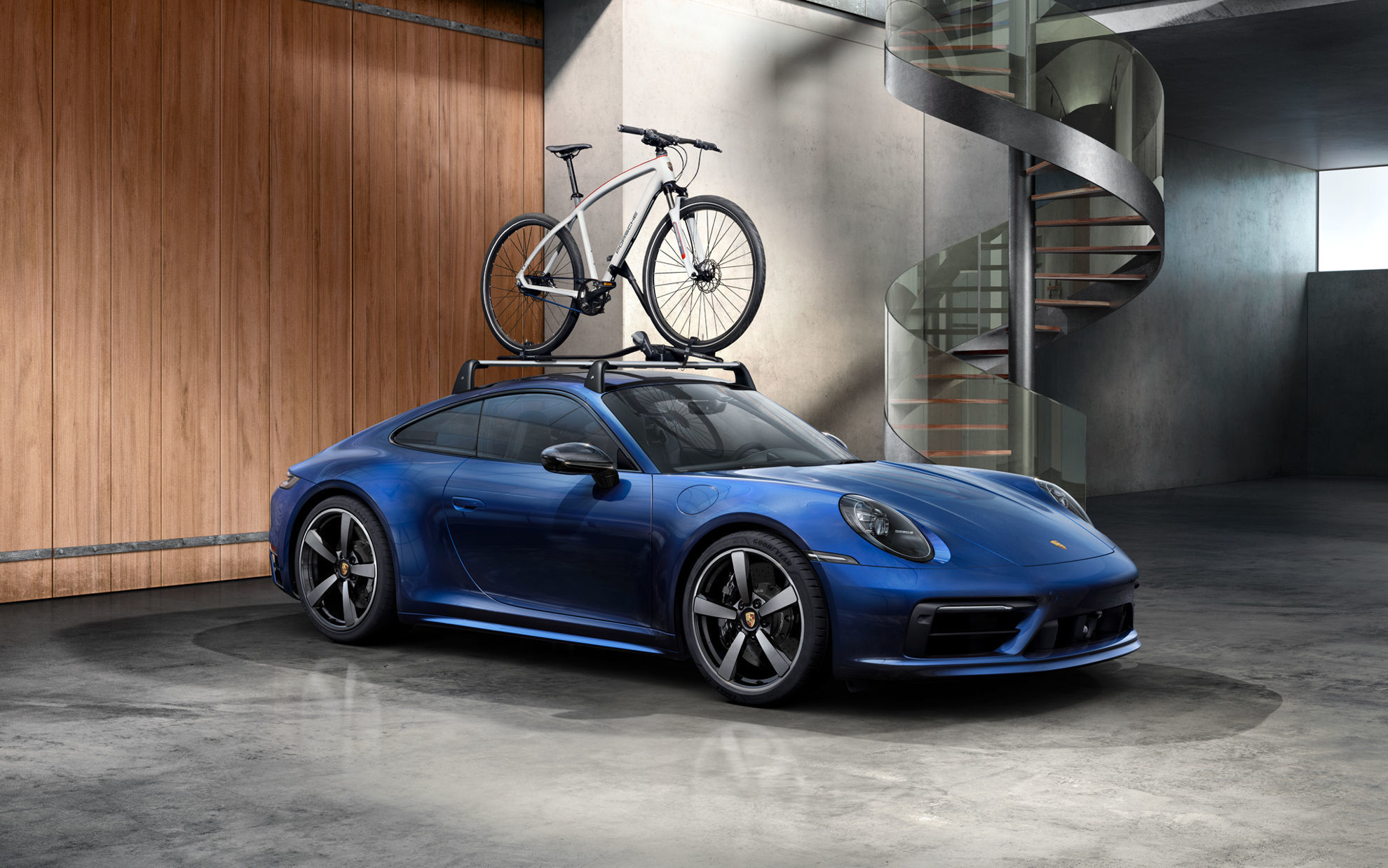 Bicycle Rack. Porsche Centre Brighton Shop