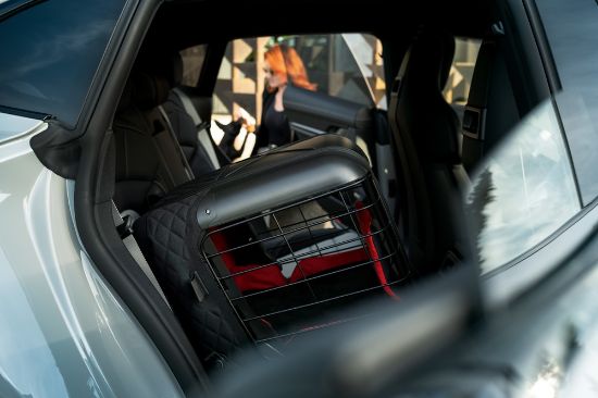 Dog Transport Box with ISOFIX Latch. Porsche Centre Brighton Shop