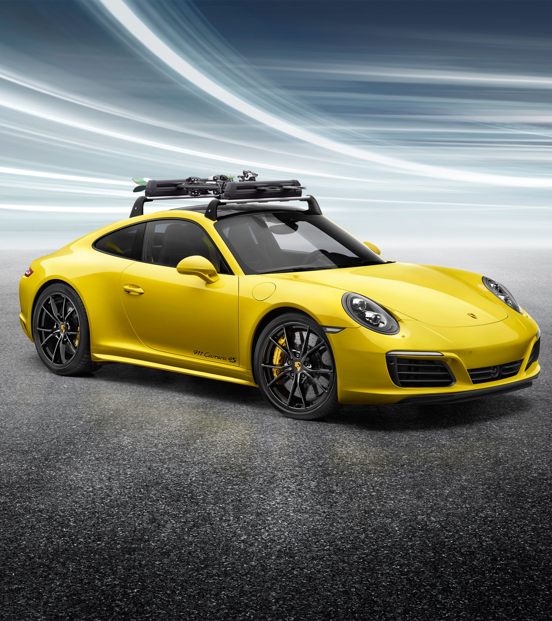 Roof Ski/Snowboard Holder, Pull-out. Porsche Centre Brighton Shop