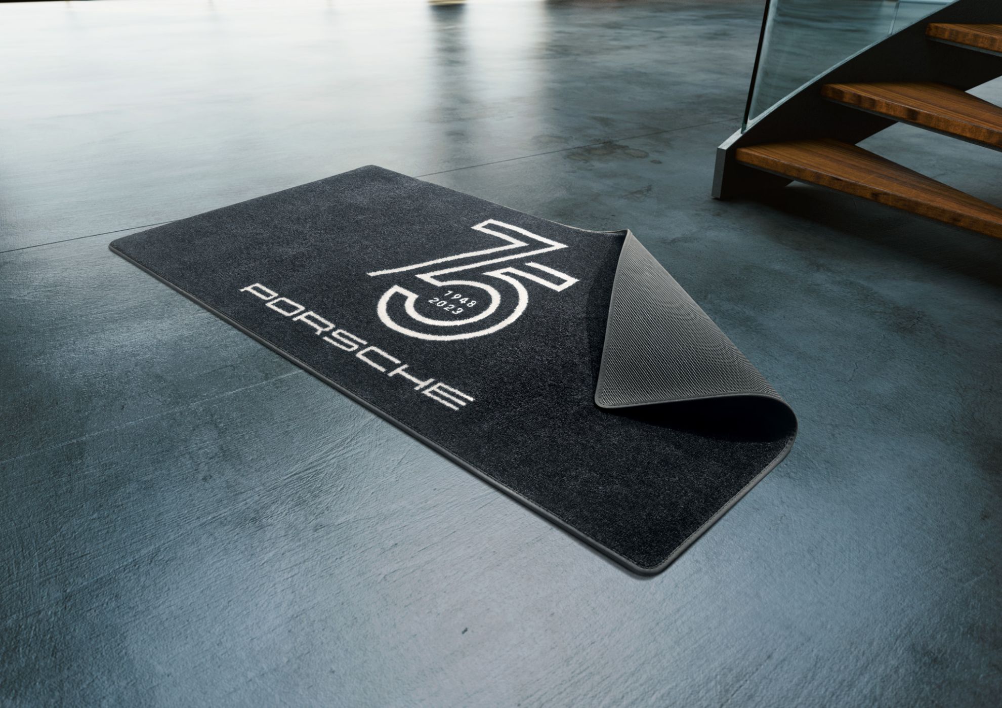 Garage Mat, Carpet, 75Y of Porsche Design. Porsche Centre Brighton Shop