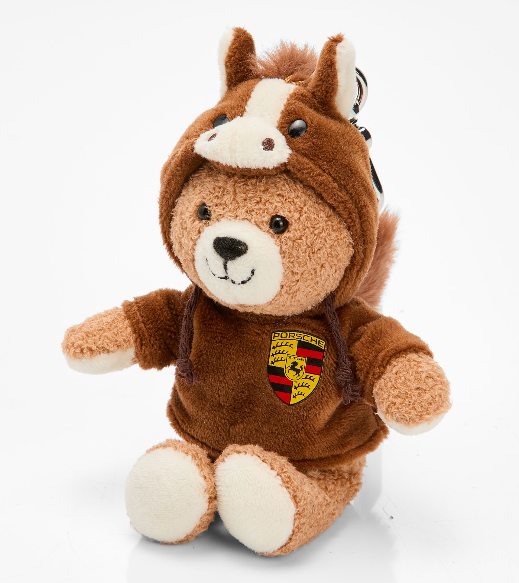 'Ferry' teddy bear key ring. Porsche Centre Brighton Shop
